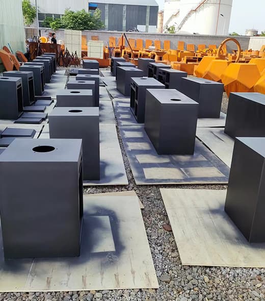 Corten Steel BBQ Grill Outdoor use